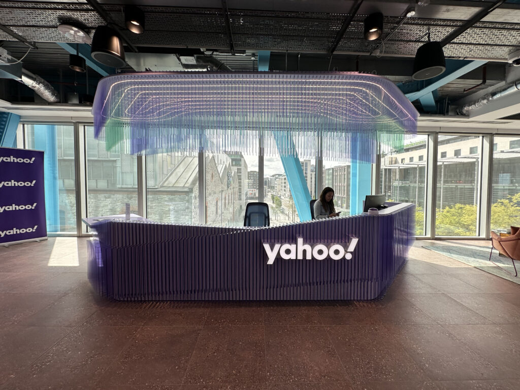 Yahoo Dublin | Branding Case Study | Vision Branding